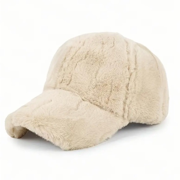 Accessories | Faux Fur Baseball Cap Nip | Poshmark